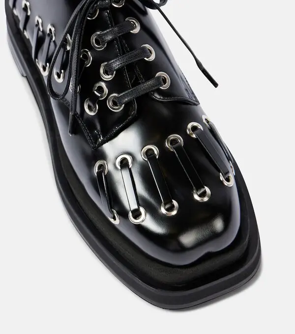 Simone Rocha Leather Platform Brogues