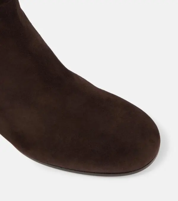 GIANVITO ROSSI 45 Suede Knee-high Boots - Brown