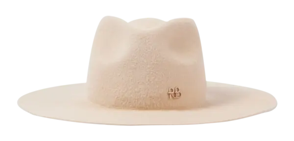Ruslan Baginskiy Embellished Shearling Fedora - Neutrals
