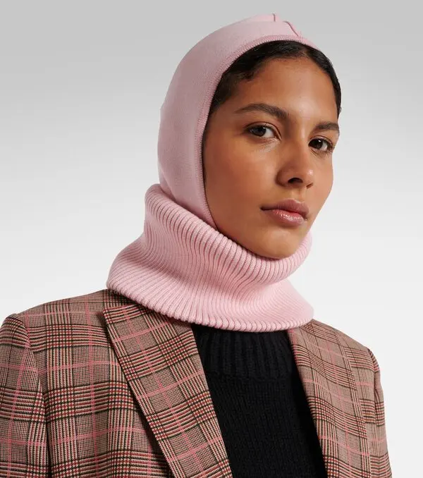 Ruslan Baginskiy Wool-blend Ski Mask - Pink