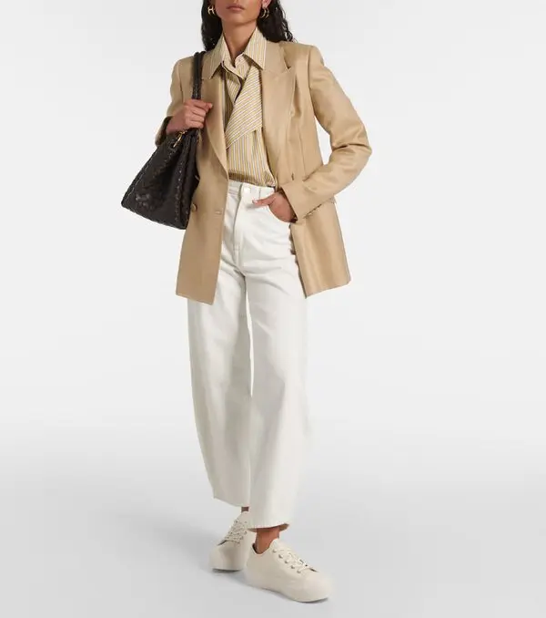 Jimmy Choo Palma Maxi Platform Sneakers In White - 30% Off