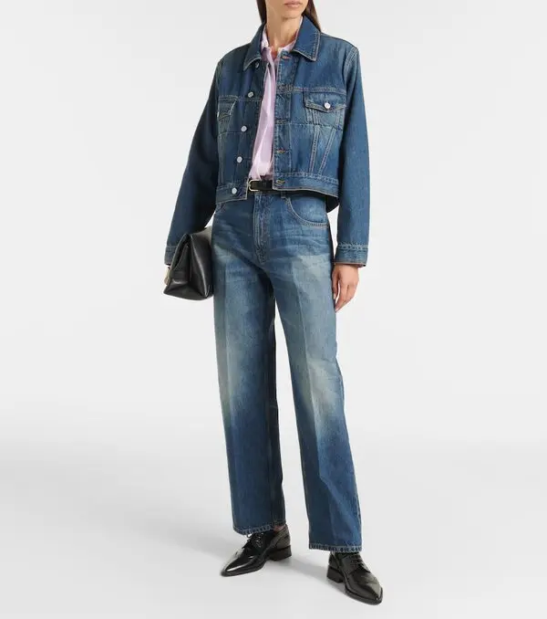 Victoria Beckham Low-rise Straight Jeans