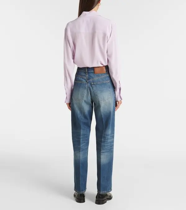 Victoria Beckham Low-rise Straight Jeans