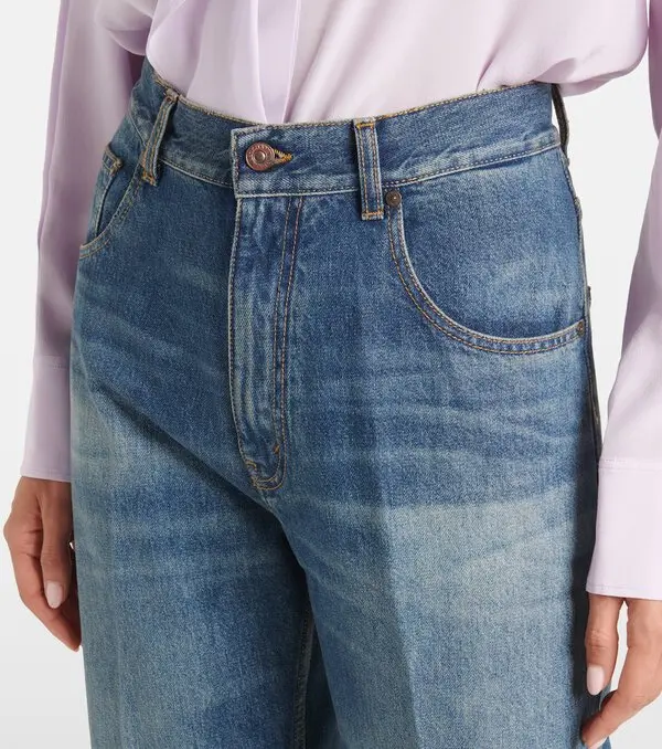 Victoria Beckham Low-rise Straight Jeans