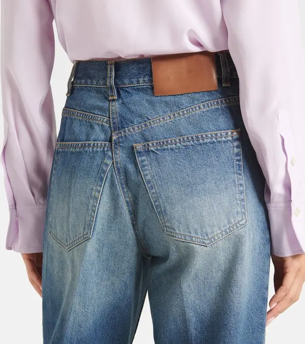 Victoria Beckham Low-rise Straight Jeans