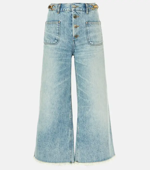 Stella McCartney High-rise Cropped Flare Jeans
