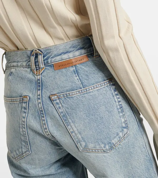 Stella McCartney High-rise Cropped Flare Jeans