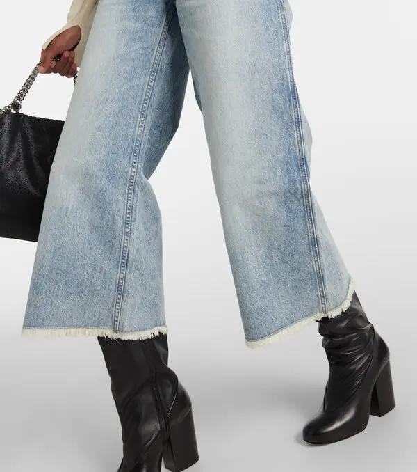 Stella McCartney High-rise Cropped Flare Jeans
