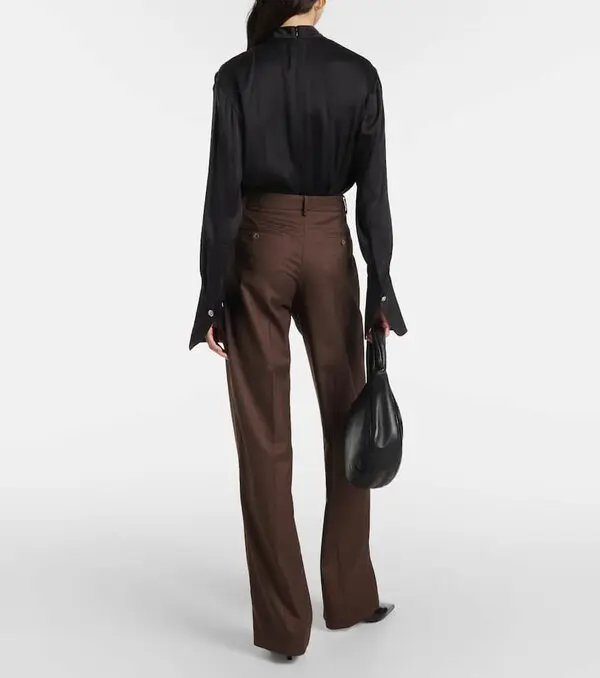Magda Butrym Wool Wide-leg Pants