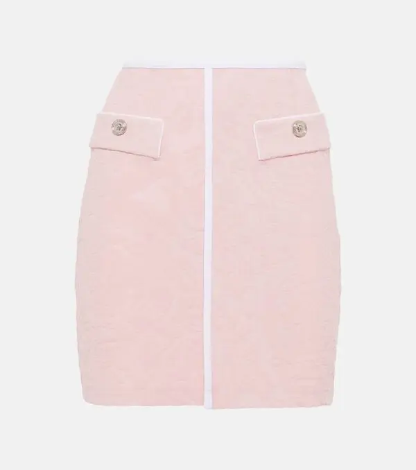 Versace Barocco Terry Miniskirt