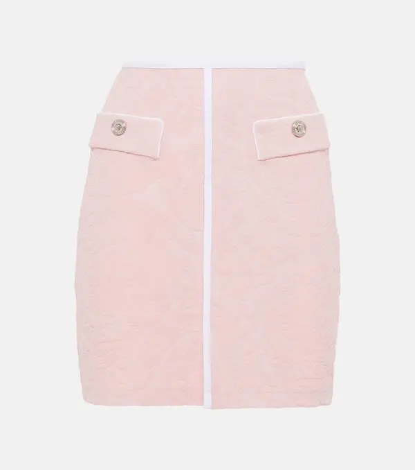 Versace Barocco Terry Miniskirt