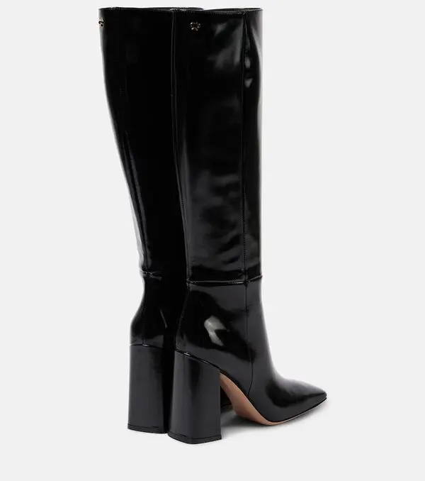 GIANVITO ROSSI Patent Leather Knee-high Boots