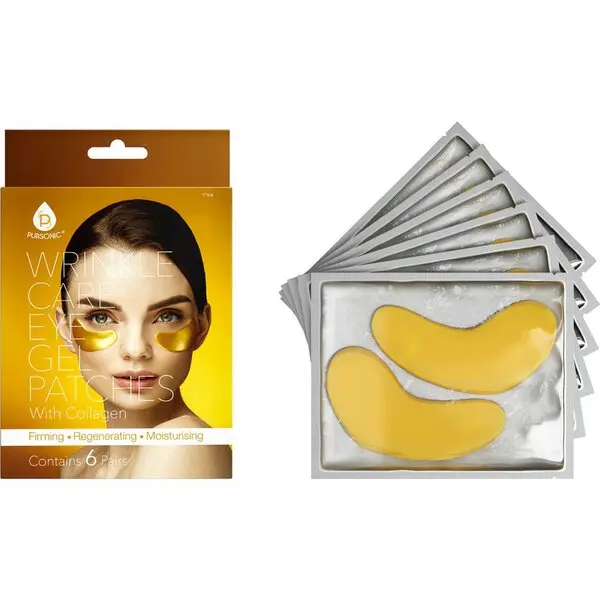 PURSONIC Wrinkle Care Eye Gel Patches - Gold