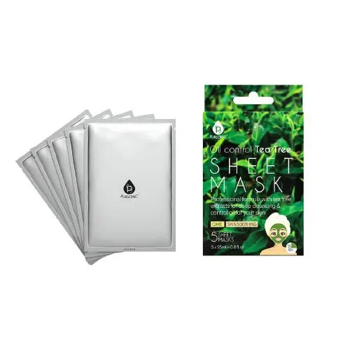 PURSONIC Oil Control Tea Tree Sheet Mask