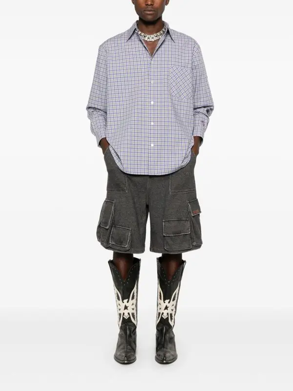 Acne Studios Checked Cotton Shirt