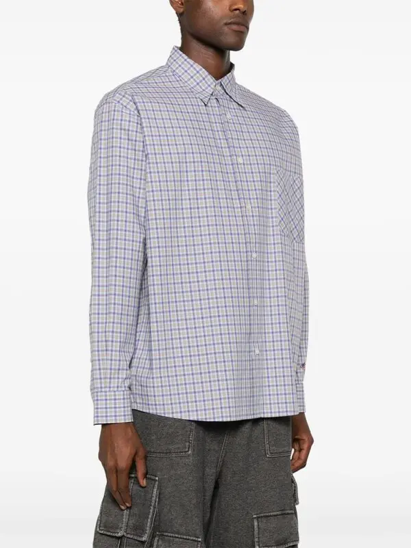 Acne Studios Checked Cotton Shirt