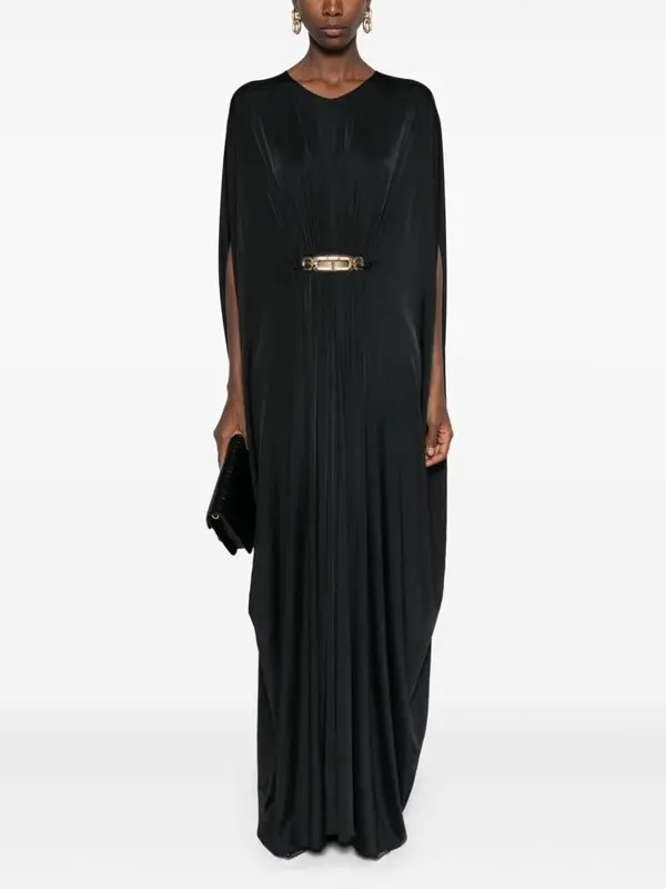 TOM FORD Belted Stretch-design Kaftan
