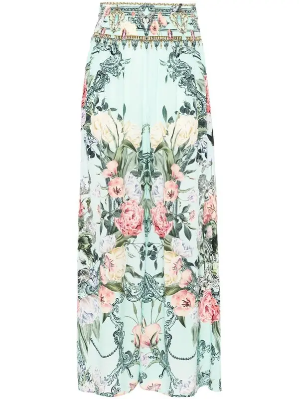 Camilla Petal Promise Land Wide-leg Trousers