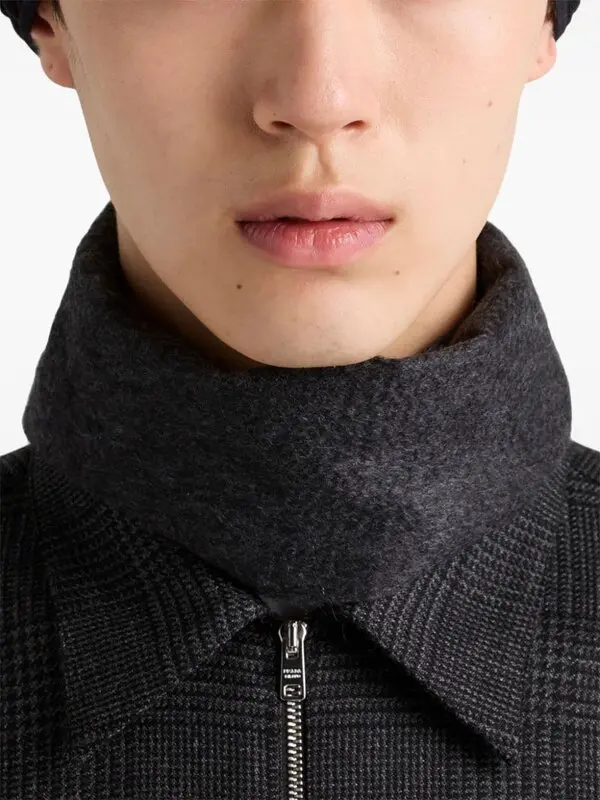Prada Zip-fastening Wool Shirt