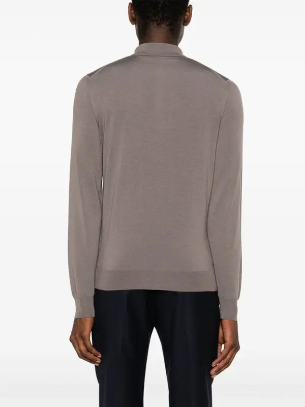 DRUMOHR Merino Wool Polo Shirt