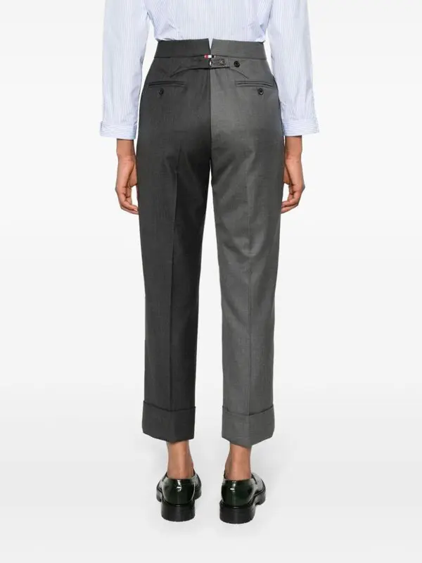 Thom Browne Tapered-leg Wool Trousers