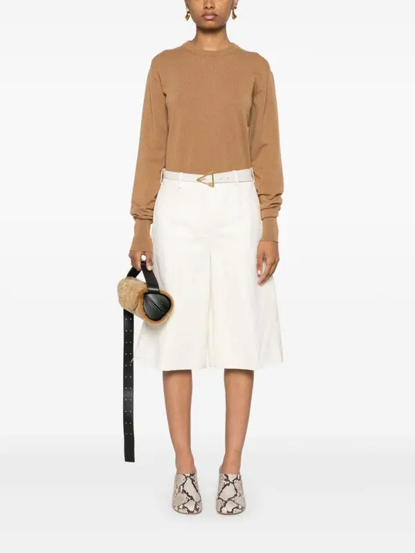 JIL SANDER Crew-neck Cashmere Jumper - Neutrals