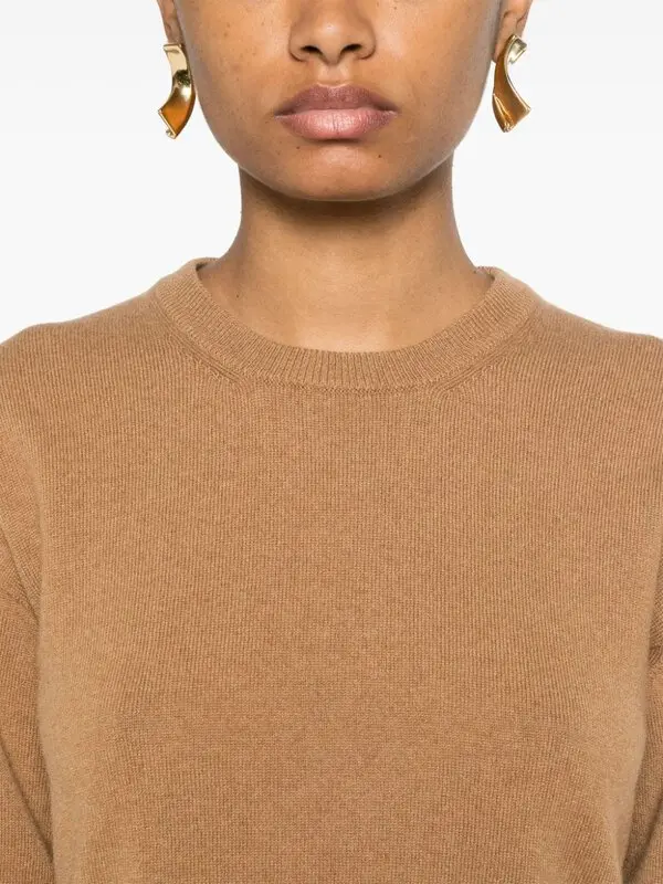 JIL SANDER Crew-neck Cashmere Jumper - Neutrals