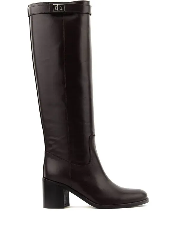 PAUL WARMER 65mm Almond-toe Boots