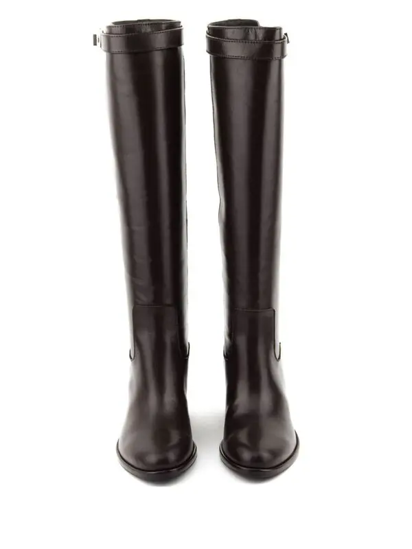 PAUL WARMER 65mm Almond-toe Boots