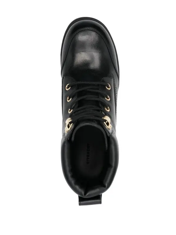 Givenchy Trekker Leather Combat Boots