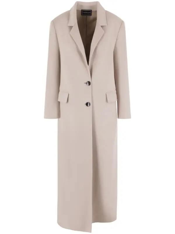 10 CORSO COMO Buttoned-up Overcoat - Neutrals