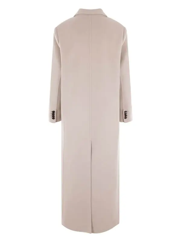 10 CORSO COMO Buttoned-up Overcoat - Neutrals