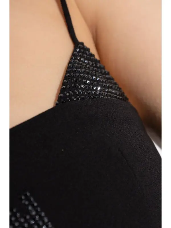 Dsquared2 Icon Rhinestone-embellished Mini Dress