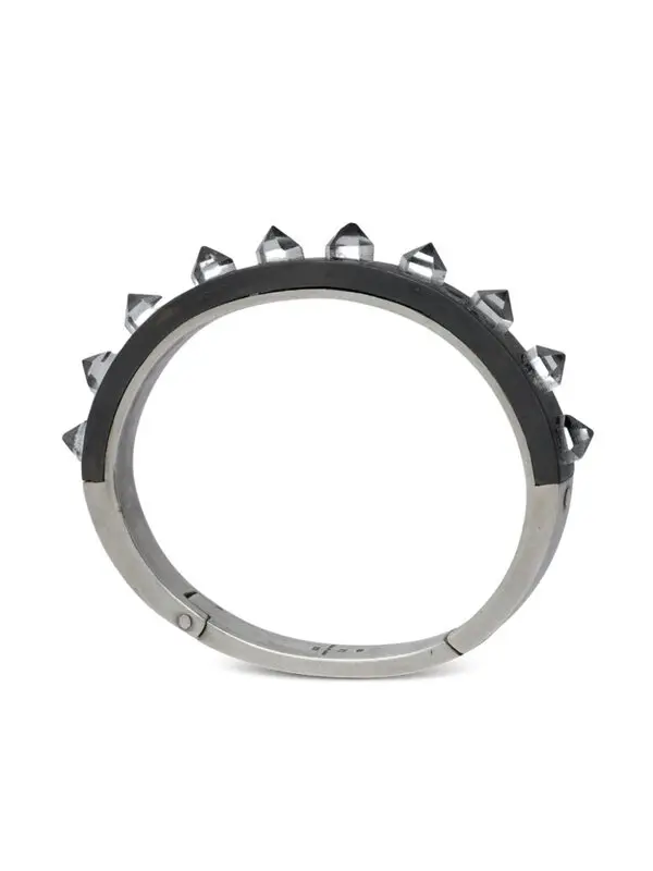PARTS OF FOUR Herkimer Spikes Sistema V2 Bracelet - Silver