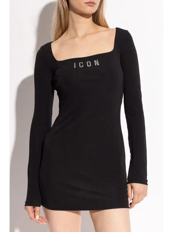 Dsquared2 Logo-print Mini Dress