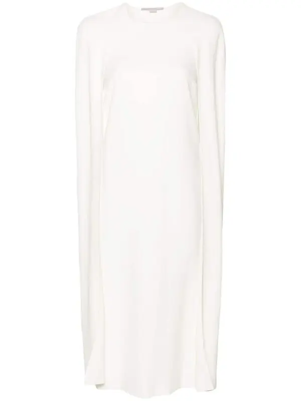 Stella McCartney Cape-design Dress - White