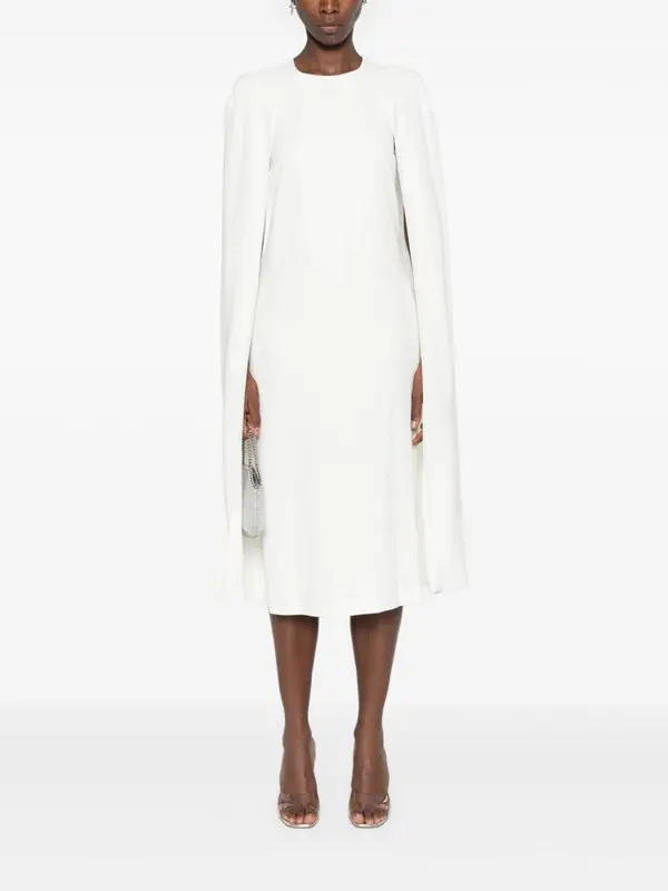Stella McCartney Cape-design Dress - White