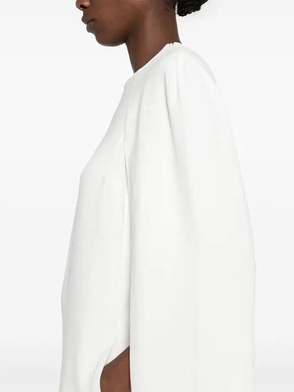 Stella McCartney Cape-design Dress - White