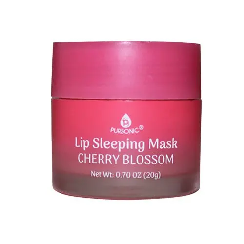 PURSONIC Lip Sleeping Mask 2 Pack- Cherry Blossom & Berries