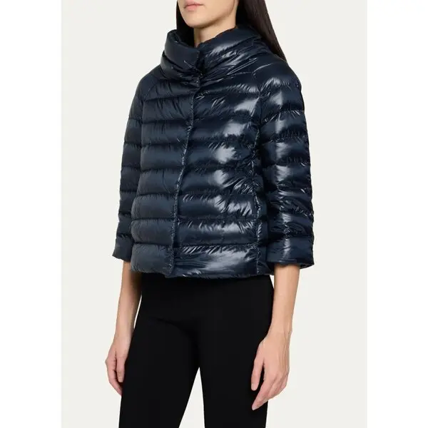 Herno Iconico Piumino Sofia Ultralight Puffer Jacket - 9300 Black