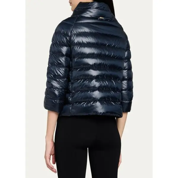 Herno Iconico Piumino Sofia Ultralight Puffer Jacket - 9300 Black
