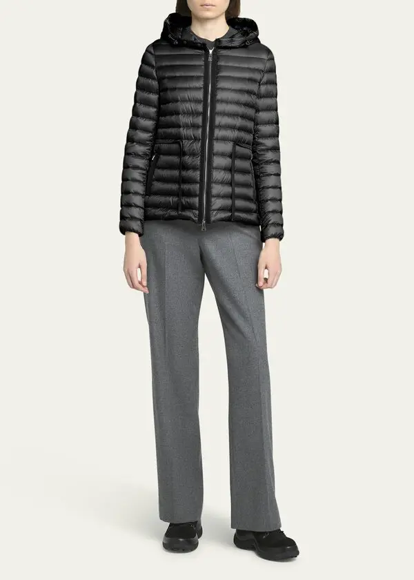 Moncler Raie Short Puffer Parka Jacket