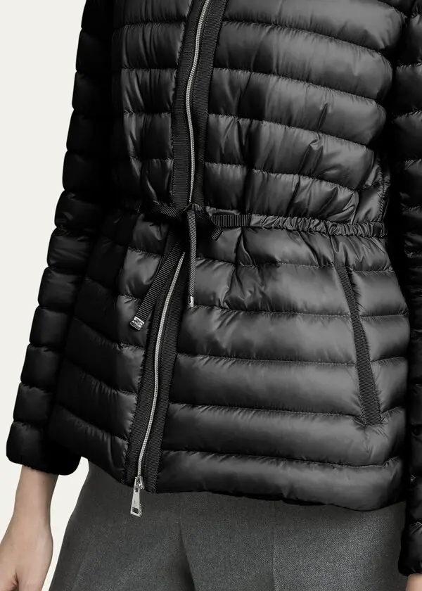 Moncler Raie Short Puffer Parka Jacket