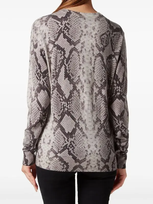 Philipp Plein Pitone Cashmere Sweater - Neutrals