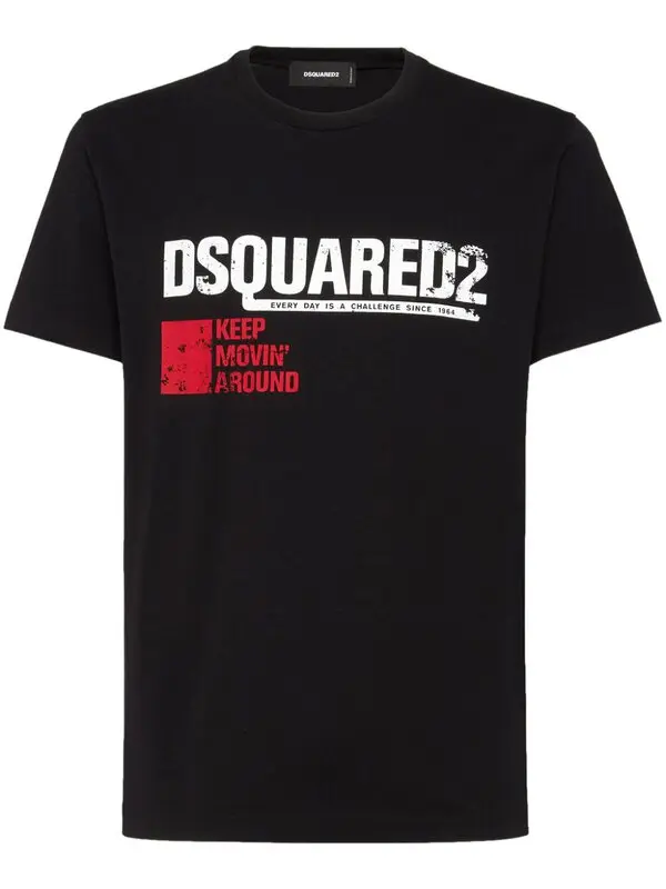 Dsquared2 Keep Moving Around Cool T-shirt