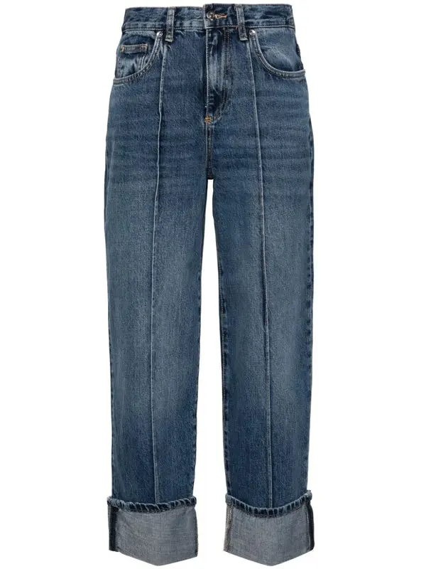 Liu Jo Mid-rise Cropped Jeans