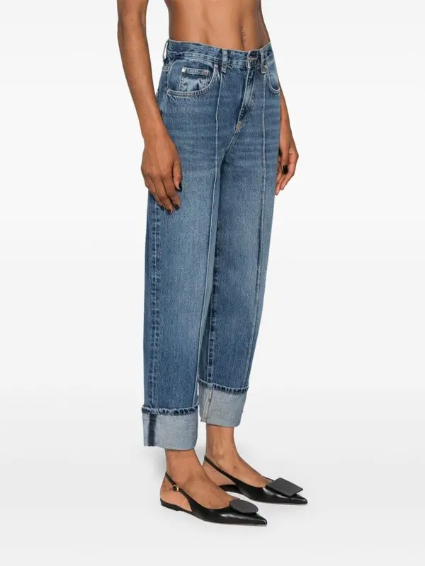 Liu Jo Mid-rise Cropped Jeans