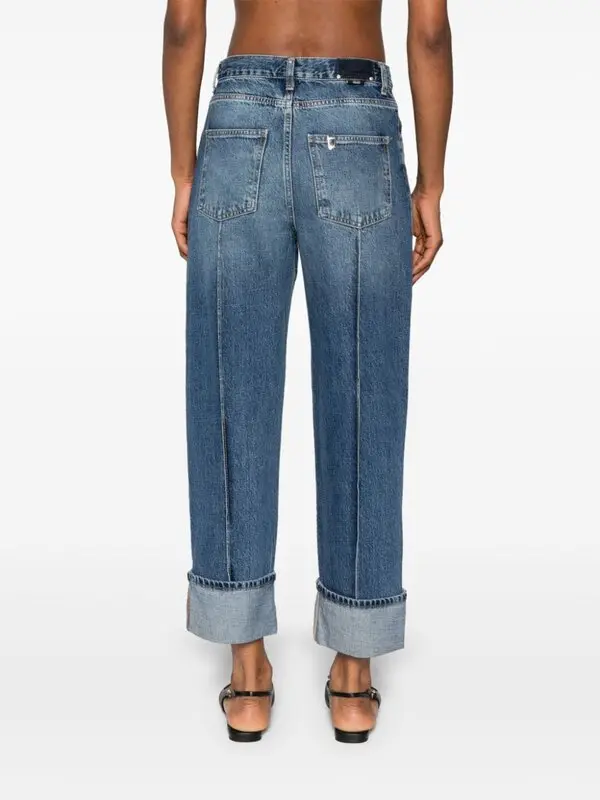 Liu Jo Mid-rise Cropped Jeans
