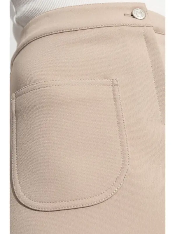 COURREGES Logo-appliqué Mini Skirt