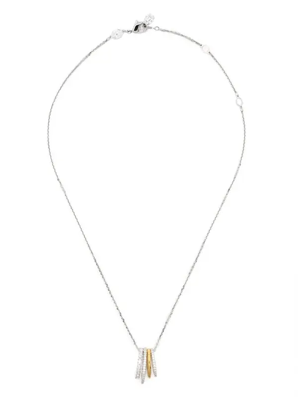 SWAROVSKI Hyperbola Pendant Necklace - Silver